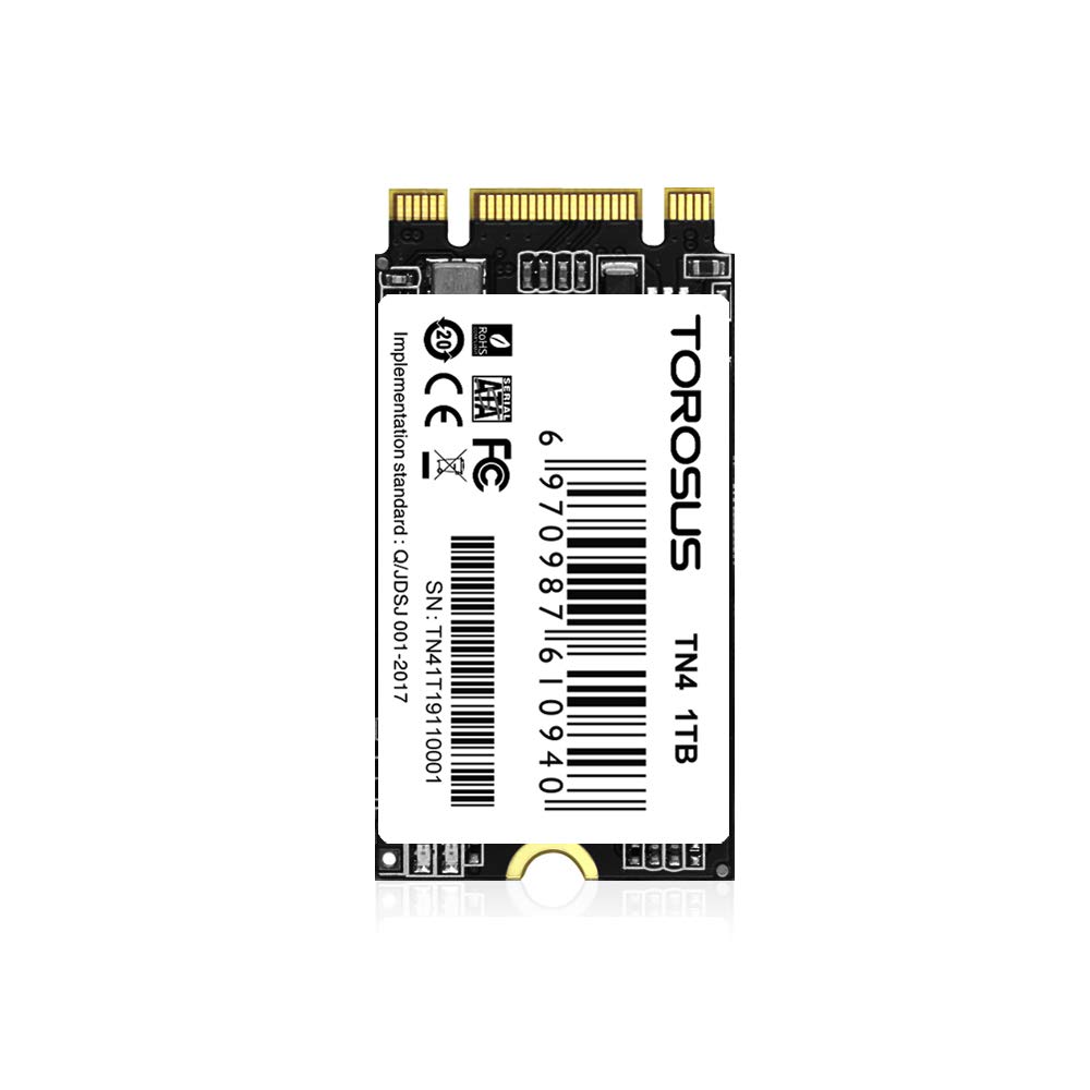 TOROSUS M.2 NGFF 22 * 42mm M.2 2242 1TB Solid State Drive Disk for Desktop PCs and MacPro