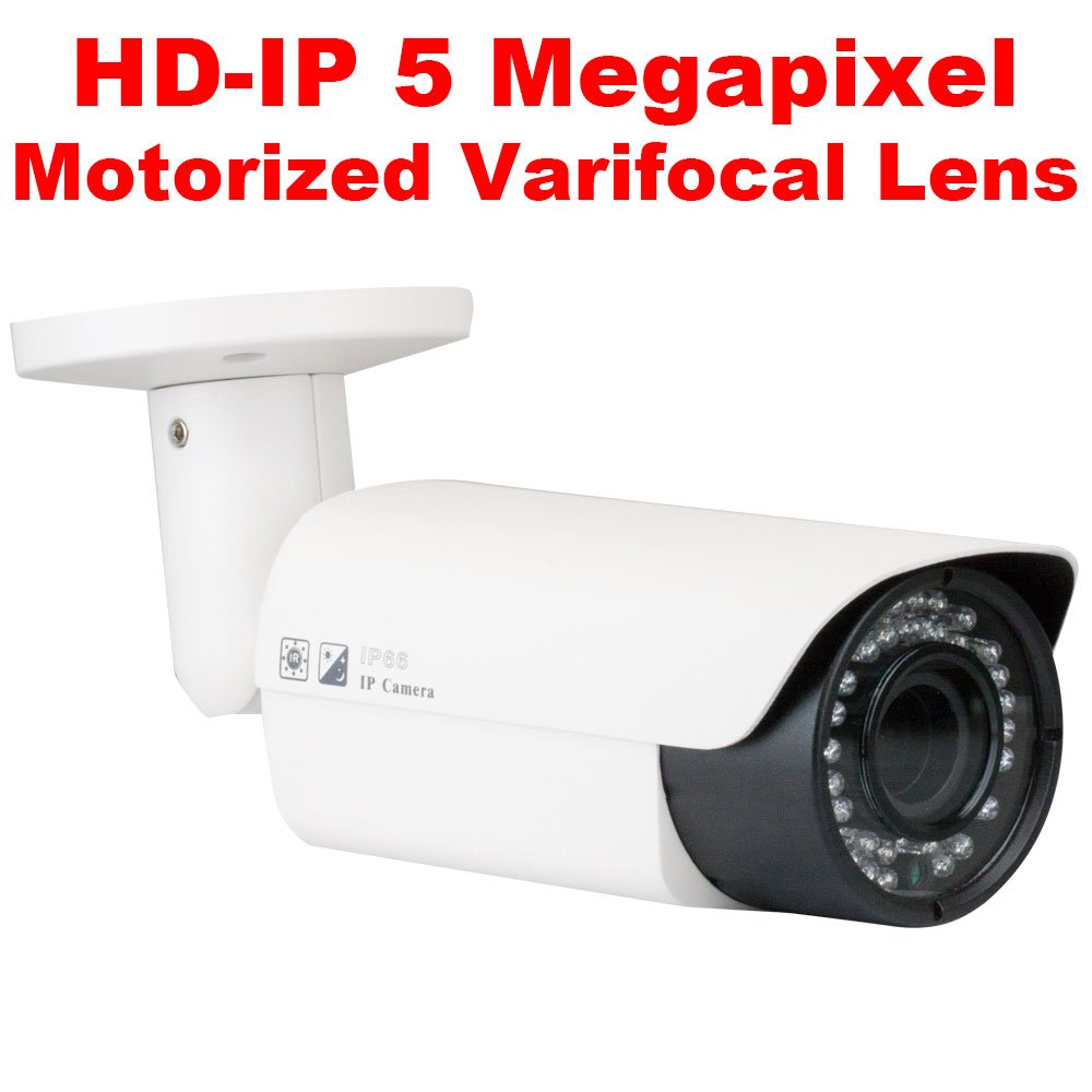 GW Security AutoFocus IP Camera System, 8 Channel H.265 4K NVR, 8 x 5MP HD 1920P Dome POE Security Camera 4X Optical Motorized Zoom Outdoor Indoor, AI Human Detection