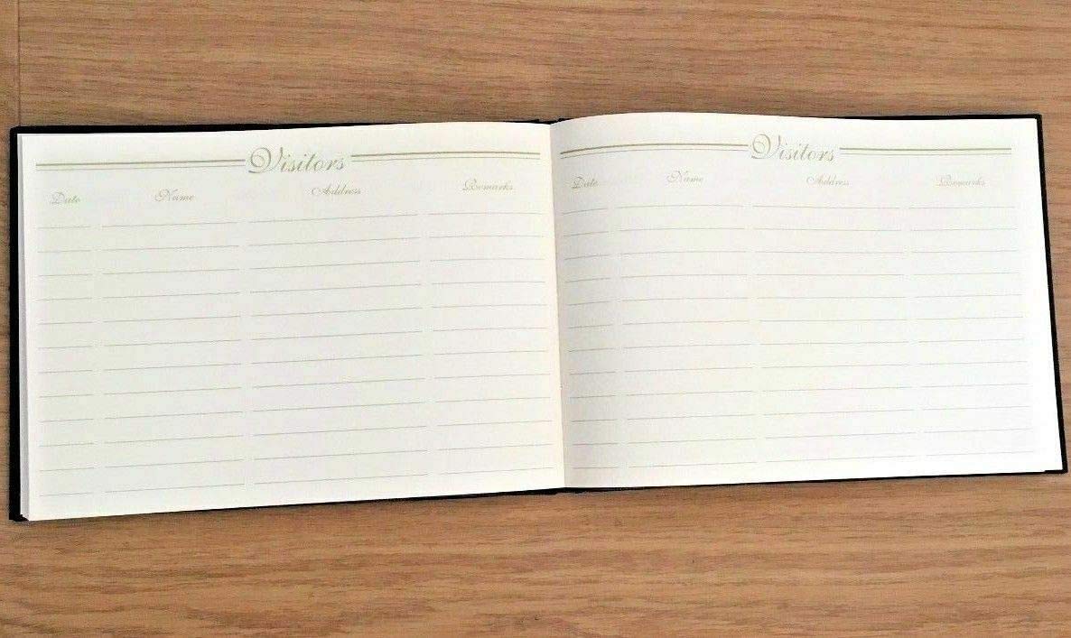 2 X Tallon Visitors Book