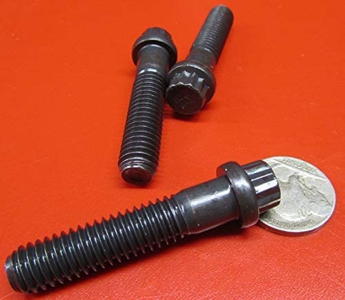 Alloy Steel 12 Point PT Bolts 3/8-16 x 1.75" Length 25 pcs