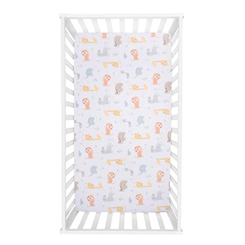 Trend Lab Crayon Jungle 3 Piece Crib Bedding Set, Can Be Used As A Blanket Or A Playmat for Tummy Time, Includes Quilt, Fitted Crib Sheet and Skirt