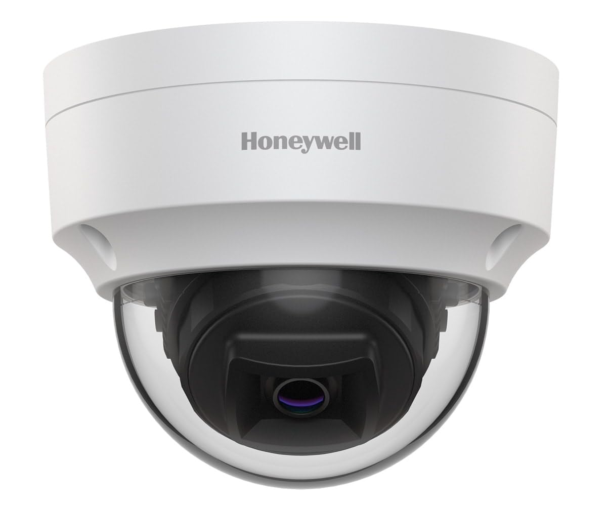 Honeywell HC30W45R3 5MP WDR Vandal Resistant IR Mini Dome Network Camera, IP66, PoE, Night Vision, Remote Viewing