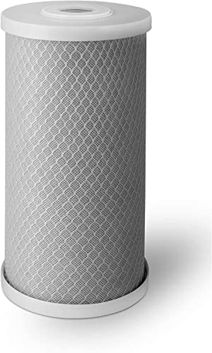 4 High Capacity Coconut Shell Carbon Block & 4 Big Polypropylene Sediment 5 Micron 4.5" x 10" Water Filter Cartridges for Universal Whole House System COMPATIBLE WITH: FC15BX4, 155358-43, DGD-5005-10
