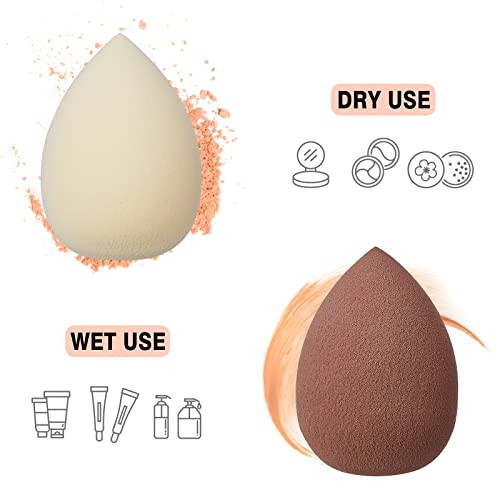 3 Colors Polvo De Hadas Highlighter Powder, Body Brightens Face Blusher Patting Makeup Glitter Stick with Sponge Set for Hair Cosmetic