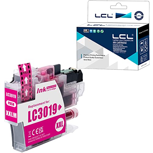 LCL Compatible Ink Cartridge Replacement for Brother LC3019 LC3017 XXL LC3017M LC3019M High Yield MFC-J5330DW J6530DW J6930DW J6730DW MFC-J5335DW MFC-J5730DW (1-Pack Magenta)