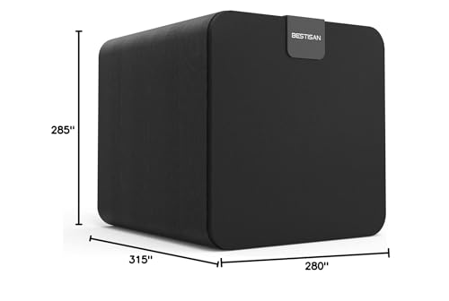BESTISAN Sound Bars for TV,40 Watts Sound bar for TV,Surround Sound System TV Soundbar Speakers with Optical/AUX/Bluetooth/USB Connection for PC/Gaming/Projectors