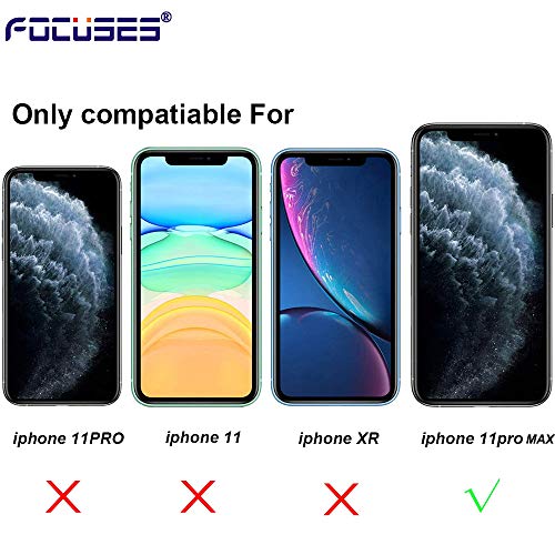 Focuses Screen Protector for iPhone 11 Pro Max, iPhone XS Max, Anti-blue Light Temper Glass Film [Eye Protection ] for iPhone Pro Max/XS Max-3Pcs