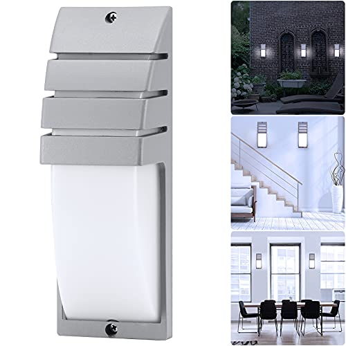 IP64 Waterproof Outdoor Wall Light Decorative Wall Sconce Porch Lamp 8W Energy Saving COB Stair Light Bright and Soft LED Wall Lamp for Home Patio Garden Walkway