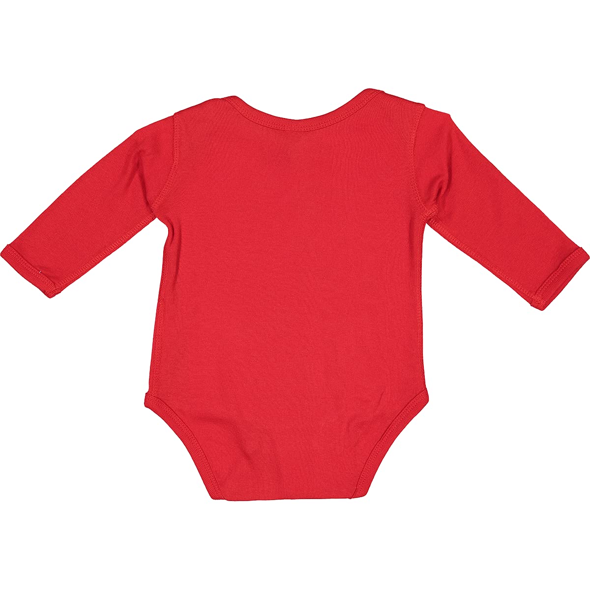 inktastic 1st Valentines Day Baby Elephant Long Sleeve Creeper 12 Months Red 2e5f7