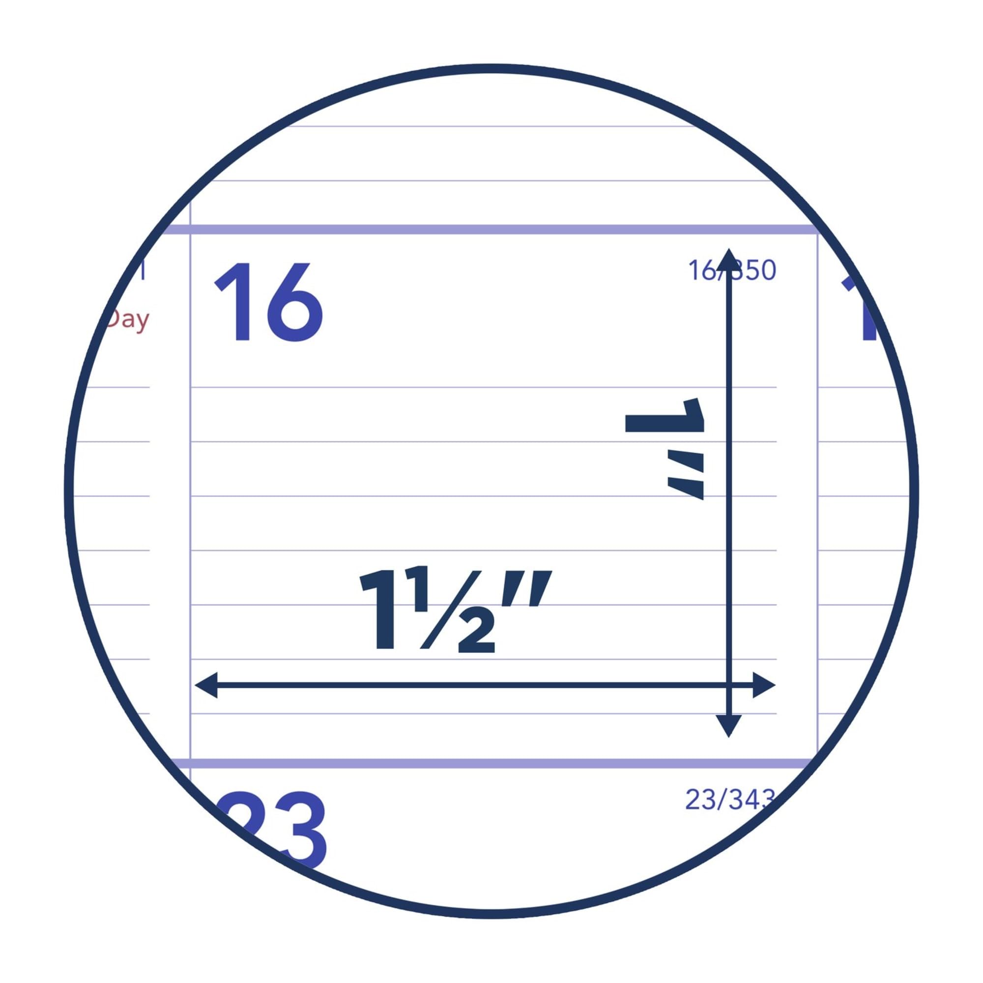 2024 AT-A-GLANCEĀ® Repositionable Horizontal Wall Calendar With Adhesive Backing, 15" x 12", January To December 2024, PM15RP28