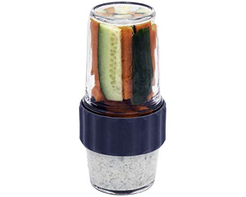 2-in-1 Lid for Connecting Two Regular Mouth Jars by Mason Jar Lifestyle (2 Pack)