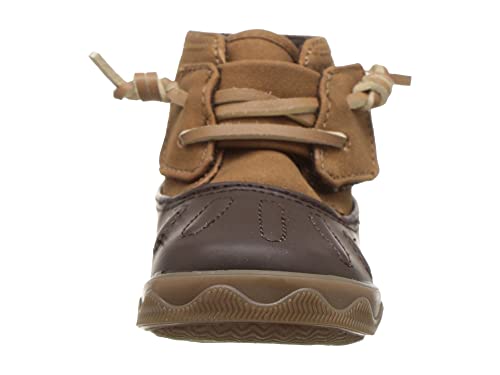 Sperry Kids Footwear Baby Icestrom Crib Boot, Tan/Brown, 4 US Unisex Infant