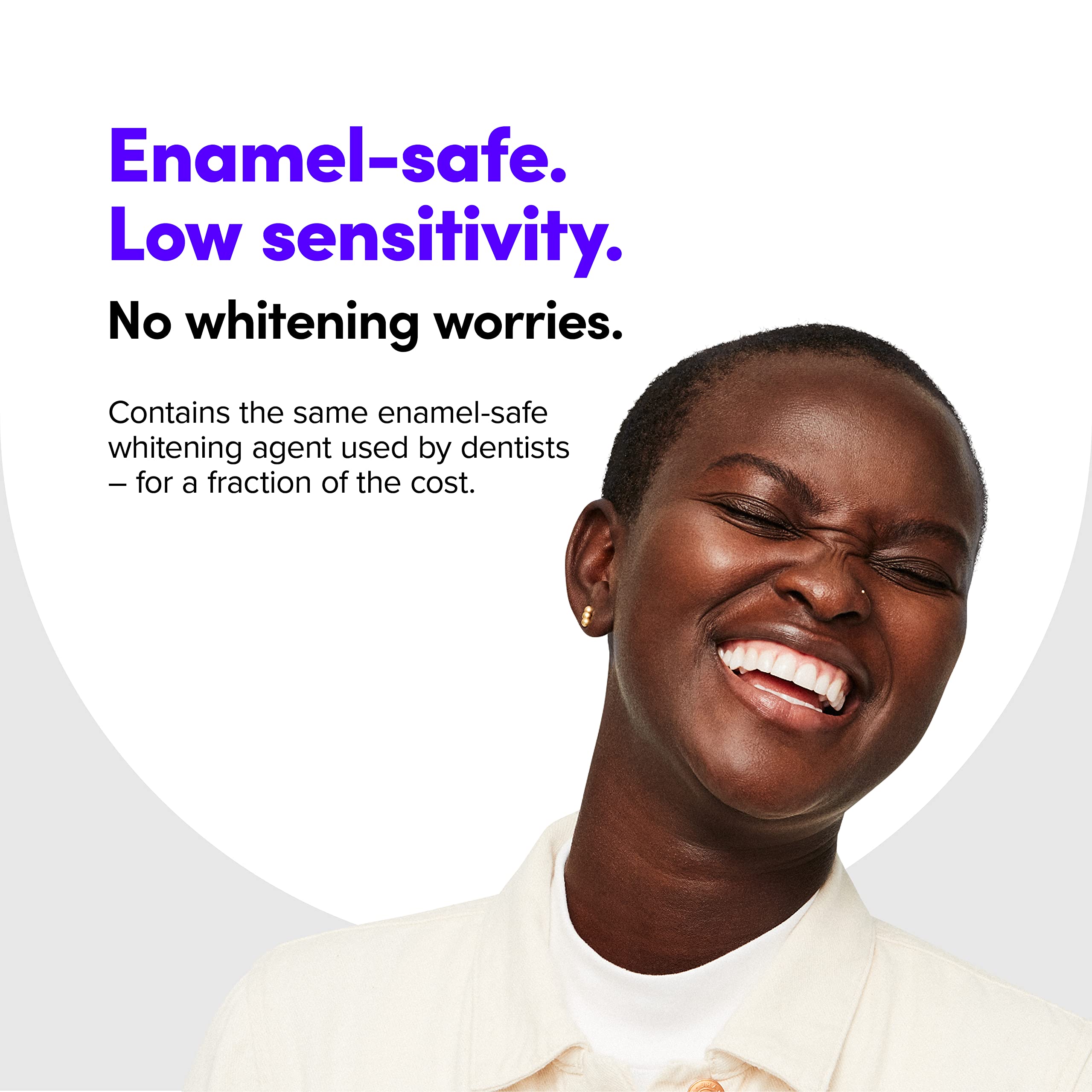 SmileDirectClub Teeth Whitening Kit - 8 1.4ml Gel Pens - Professional Strength Hydrogen Peroxide - Pain Free and Enamel Safe - Up to 9 Shades Whiter in 1 Week