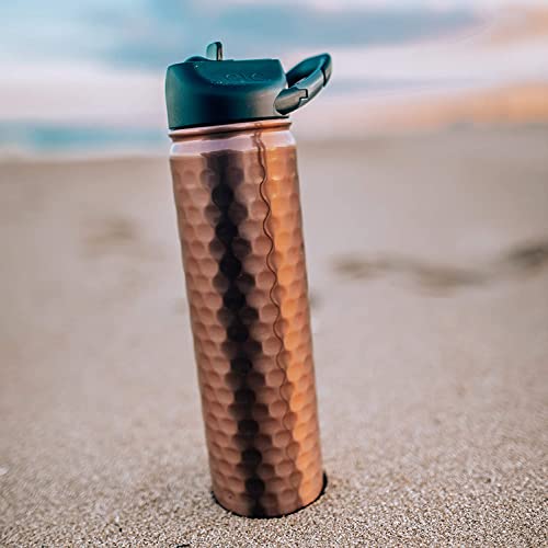 Seriously Ice Cold SIC 27oz Insulated Water Bottle Thermos, Premium Triple Layer Vacuum Stainless Steel, BPA Free Wide Mouth Lid with Carabiner Clip