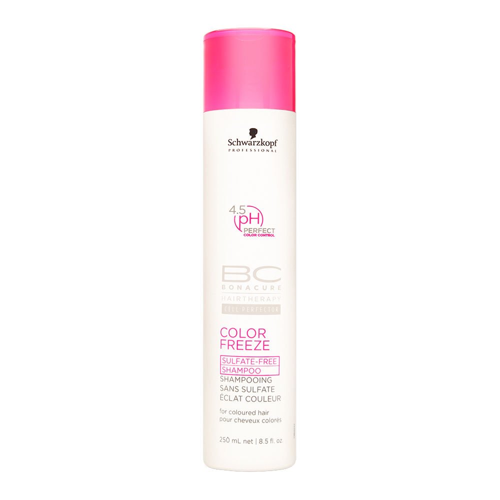 BC Bonacure COLOR FREEZE Sulfate-Free Shampoo, 8.45-Ounce