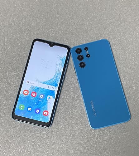 6.52inch Screen ,Reno5Pro+,Unlocked Cell Phone,1GB RAM 16GB ROM,Supports 3GWCDMA : 850/2100MHZ SIM Card Frequency Band,Front and Rear Camera ,Android Smartphone(Blue)