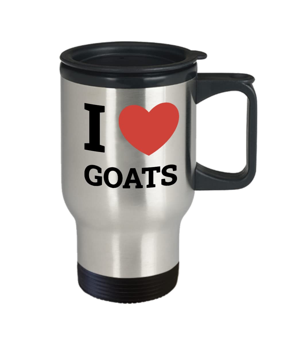 9700512-Goat Lover Heart I Love Goats Travel Mug