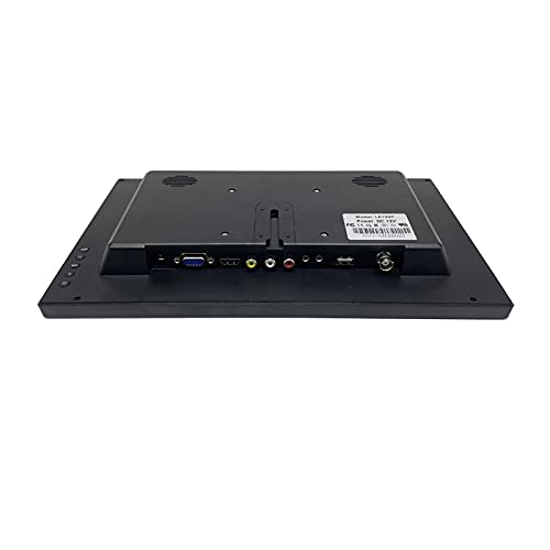 EVERSECU 13.3 inch HD 1920x1080 IPS LCD HDMI Monitor Screen Input Audio Video Display with BNC Cable for PC Computer Camera DVD Security CCTV DVR Home Office Surveillance