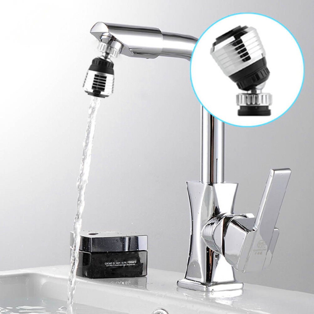 360 Rotate Swivel Faucet Nozzle Torneira Water Filter Adapter Water