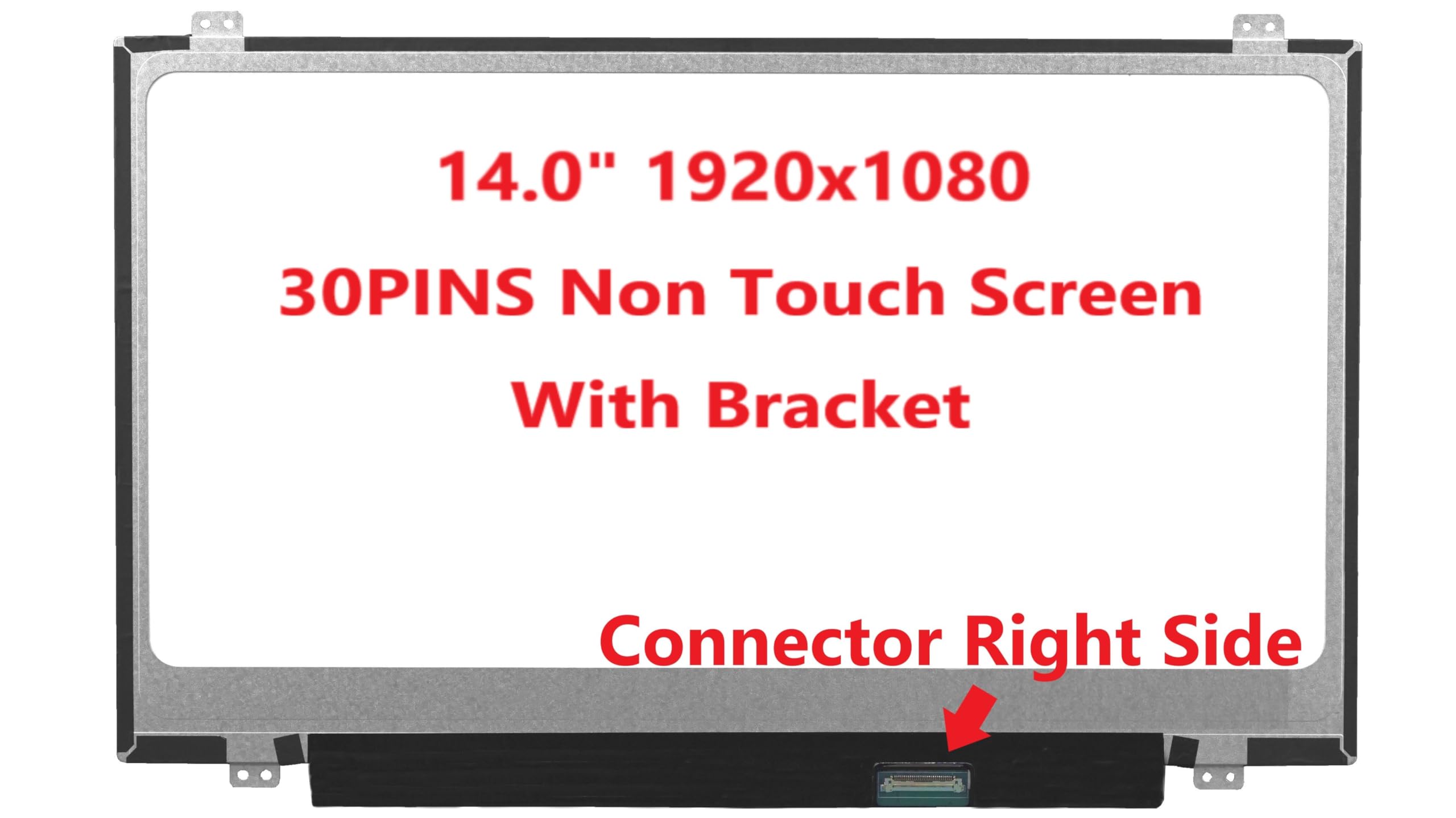 Fullcom Tech FULCOM New 14 inch Screen Compatible with N140HGE-EAA, N140HGE-EA1, NT140FHM-N41, B140HTN01.2 Replacement Screens Also fit Elitebook Folio 1040 G3