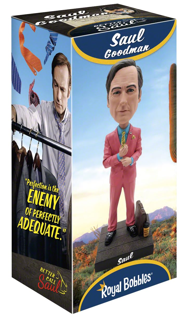 Royal Bobbles Better Call Saul - Saul Goodman Collectible Bobblehead Statue