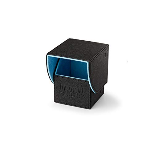 Arcane Tinmen Dragon Shield: Nest Deck Box - Black and Blue, Small, (ART40103)