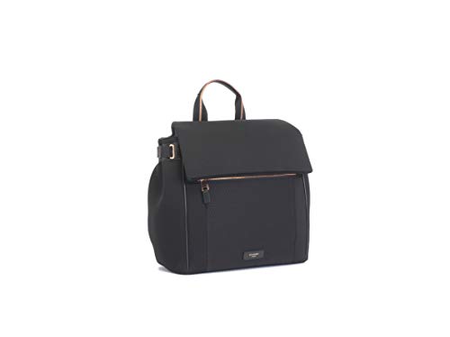 Storksak St. James Convertible Backpack Diaper Bag - Black Scuba