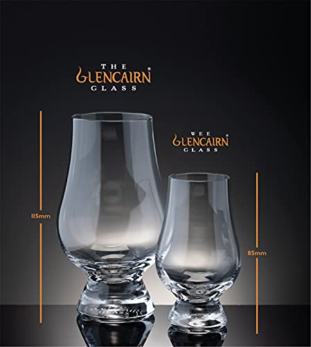 The WEE Glencairn Crystal Whiskey Glass, Miniature Whisky Tasting Glass, Set of 6