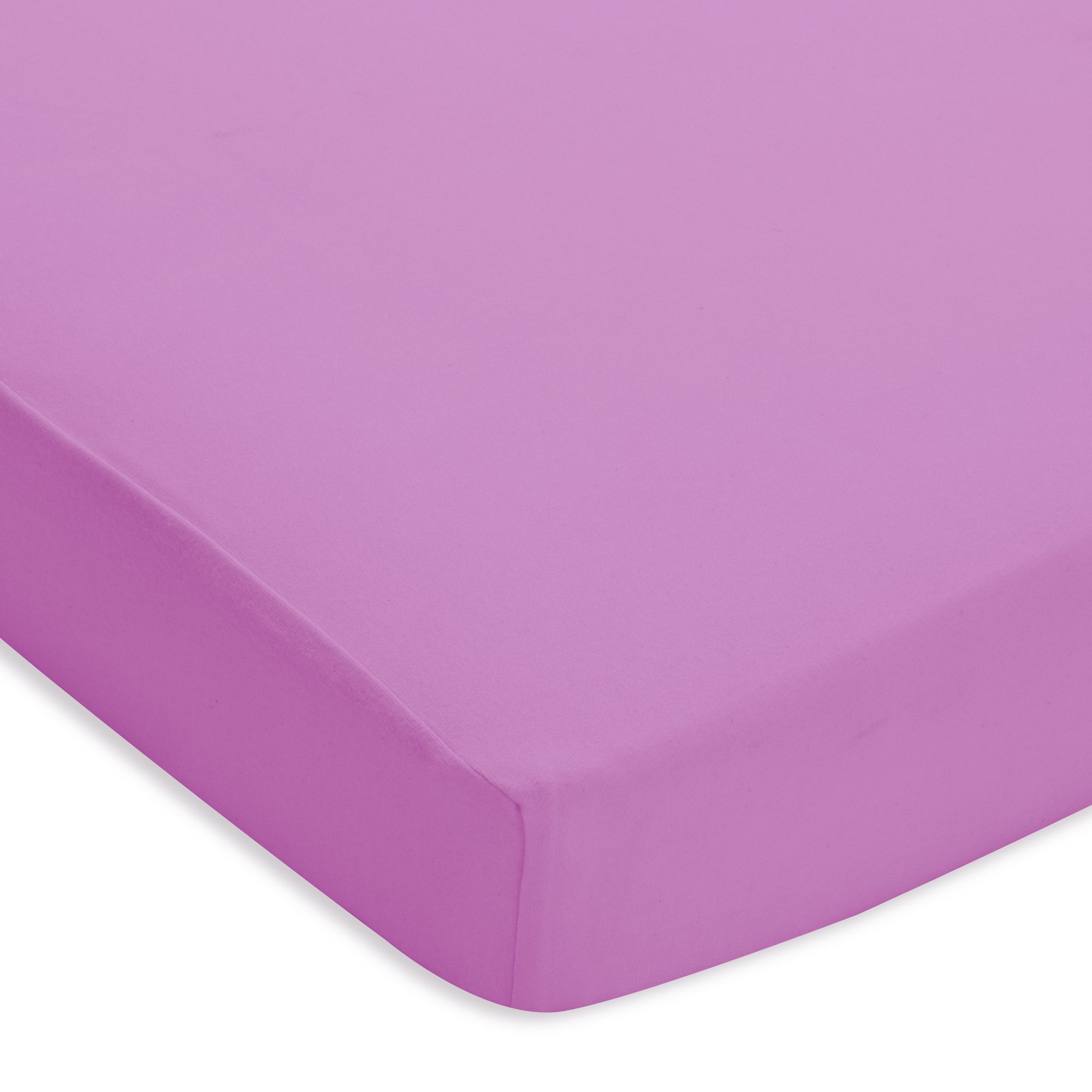 BreathableBaby | Plush Sheet | Signature Performance Fabric | Keeps Baby at Perfect Comfort Level | Super Soft Against Baby's Skin | 100% Polyester | Berry (31319)