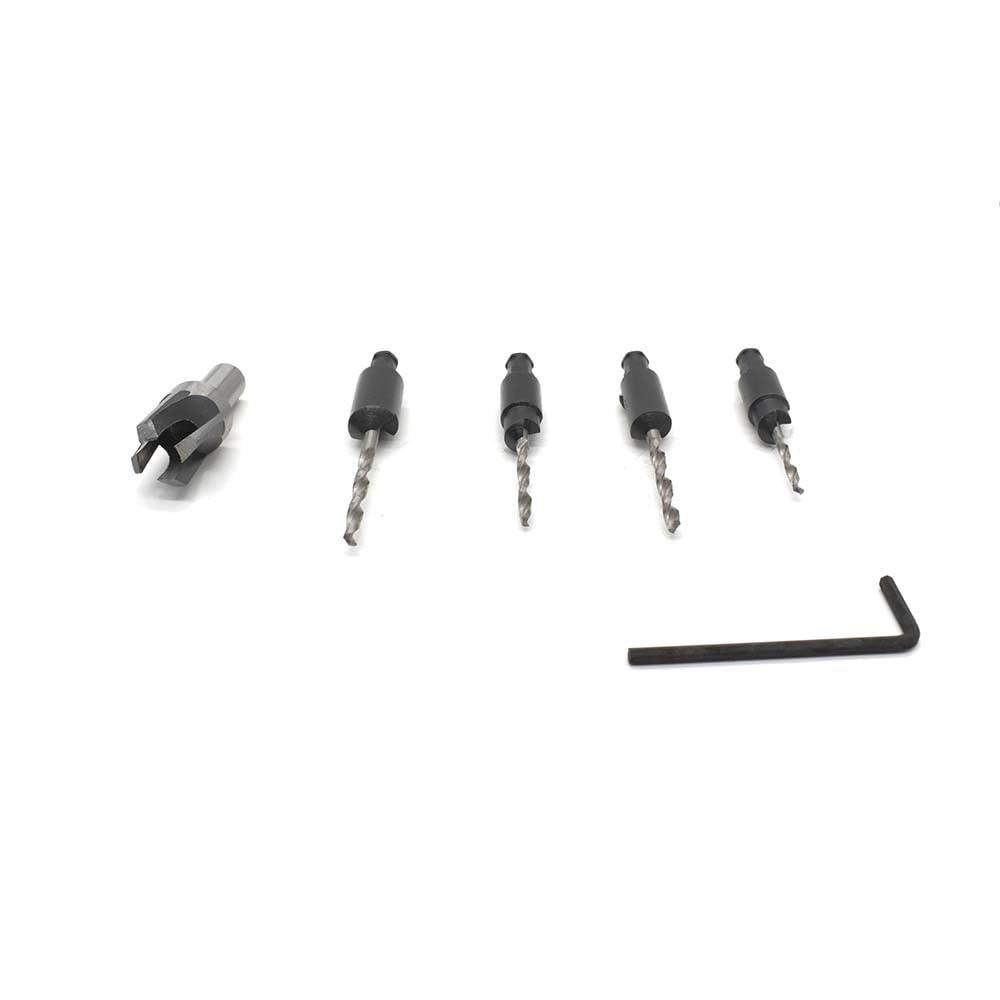 Big Horn 13201 Counter Sink Set with 3/8 Plug Cutter