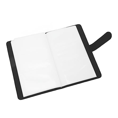 3 Inch Photo Folder, Delicate Texture Felt Covering Paper Photo Holder 96 Pieces Capacity Lock Design for Storing and Displaying
