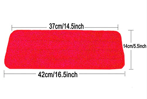 4 Pack Mop Head Replacements Mop Pads Microfiber Cleaning Pads for Most Spray Mops and Reveal Mops, Wet & Dry Home & Commercial Cleaning.
