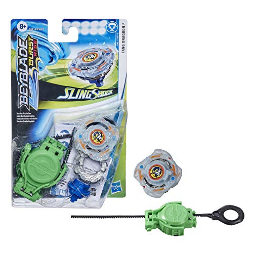 Beyblade Burst Rise Slingshock Fang Dragoon F Starter Pack -- Left-Spin Battling Top Toy and Right/Left-Spin Launcher, Ages 8 and Up