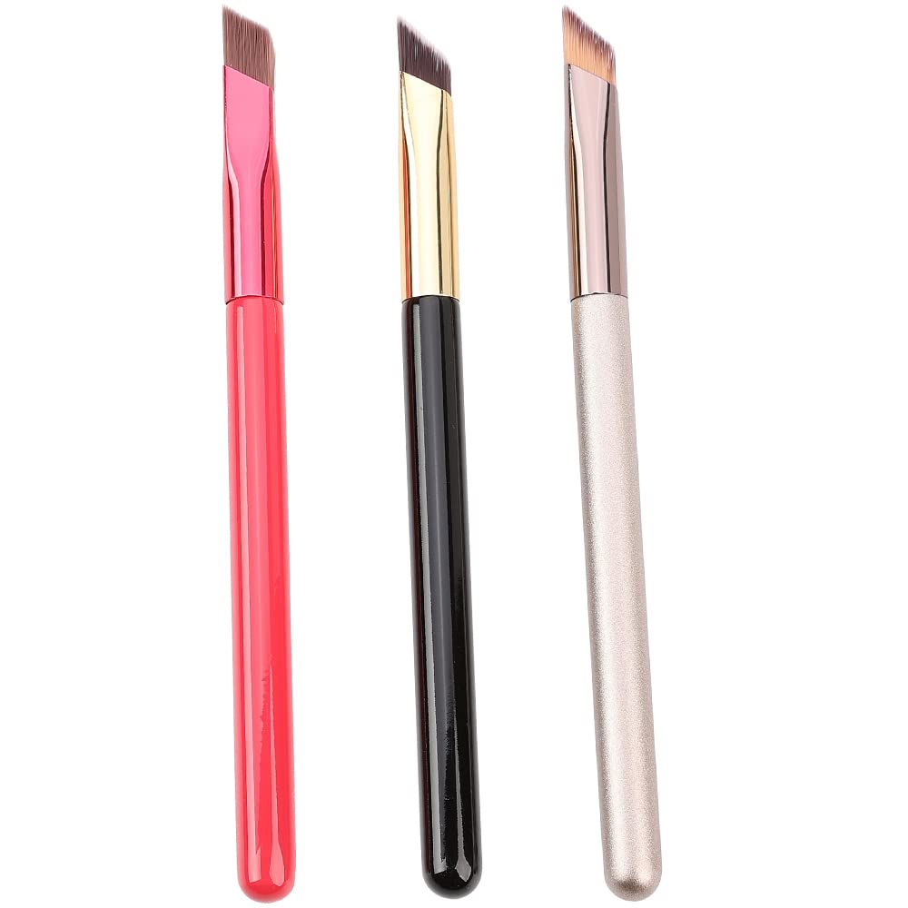 3Pcs Multi-Function Eyebrow Brush,Eyebrow Brush,Three-Dimensional Concealer Makeup Brush,Professional Eyebrow Brush,Eye Brow Concealer Contour Brush,Brow Makeup Brush Ultra Thin for Women and Girls
