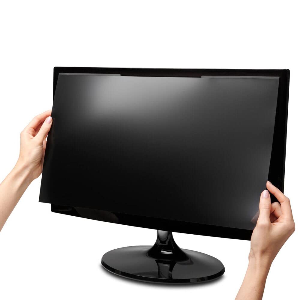 Kensington MagPro 21.5 Inch Magnetic Computer Privacy Screen for Desktop, Removable 16:9 Computer Privacy Filter, Anti-Glare Blue Ray Reduction, Compatible with Slim Bezel Monitors (K58354WW),Black