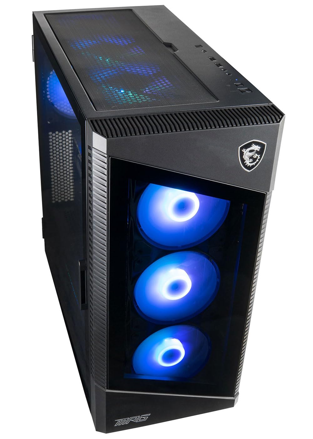MPG Velox Gaming Desktop (NVIDIA GeForce RTX 4060, AMD 8-Core Ryzen 7 5700X, 32GB DDR4 RAM, 1TB NVMe SSD, WiFi, Windows 11 Home) RBG Gamer PC Computer
