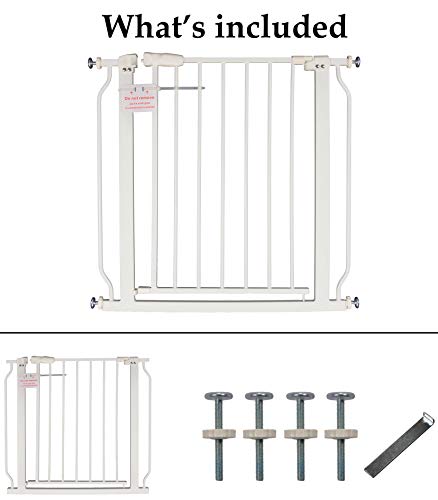 BalanceFrom Easy Walk-Thru Safety Gate for Doorways and Stairways with Auto-Close/Hold-Open Features