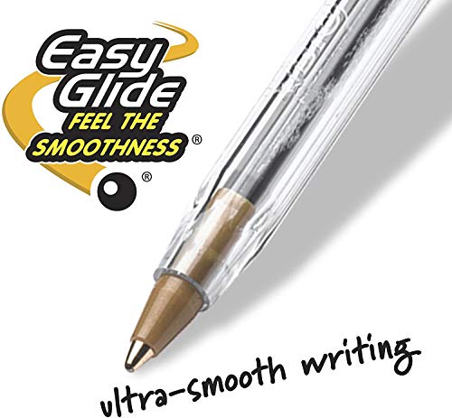 BIC Cristal Xtra Smooth Ball Pen Combo Set: Set Includes 10 Black, 10 Blue, and 10 Red.