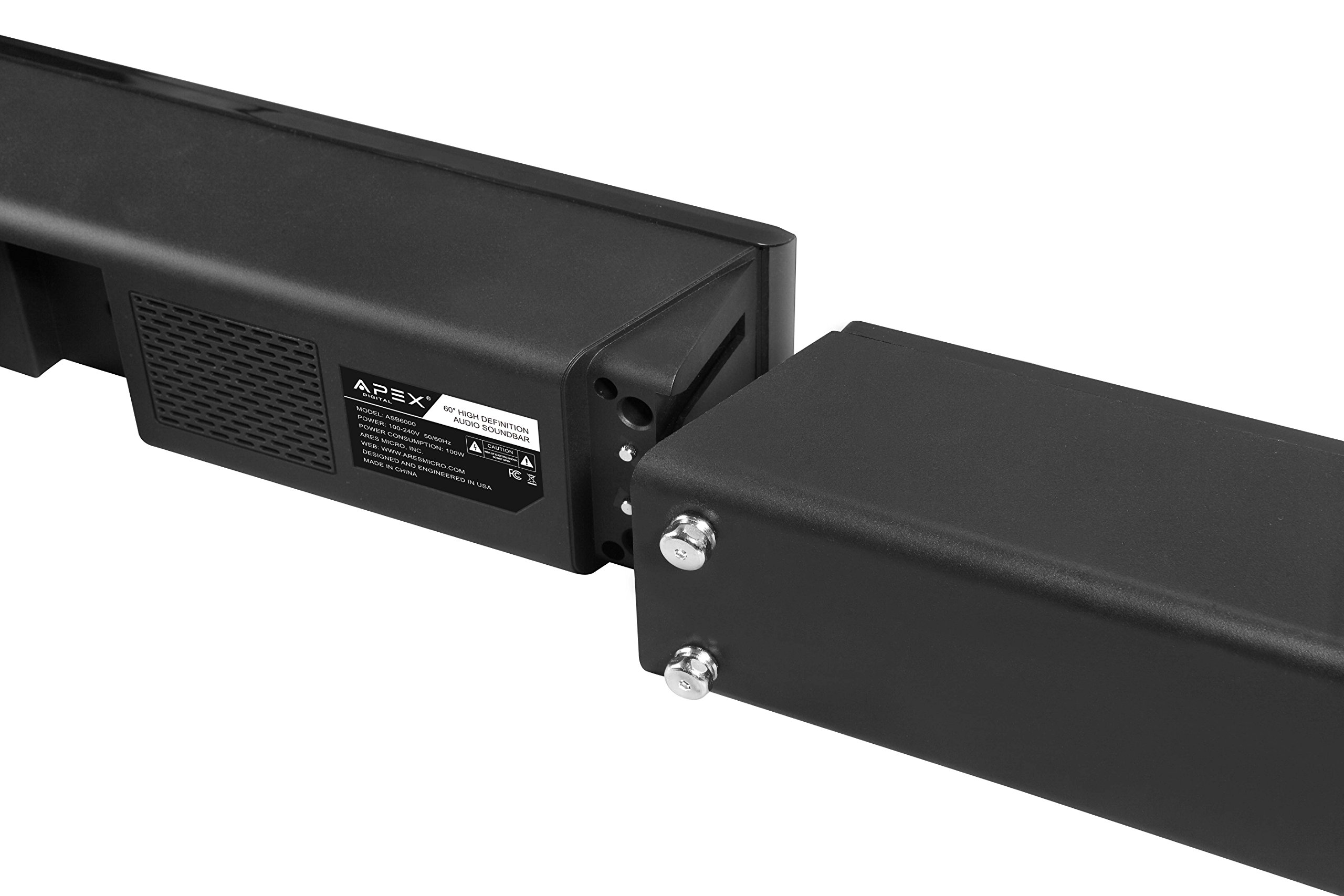 Apex Digital ASB 6000 HD Digital Home Theater Sound Bar, 350W