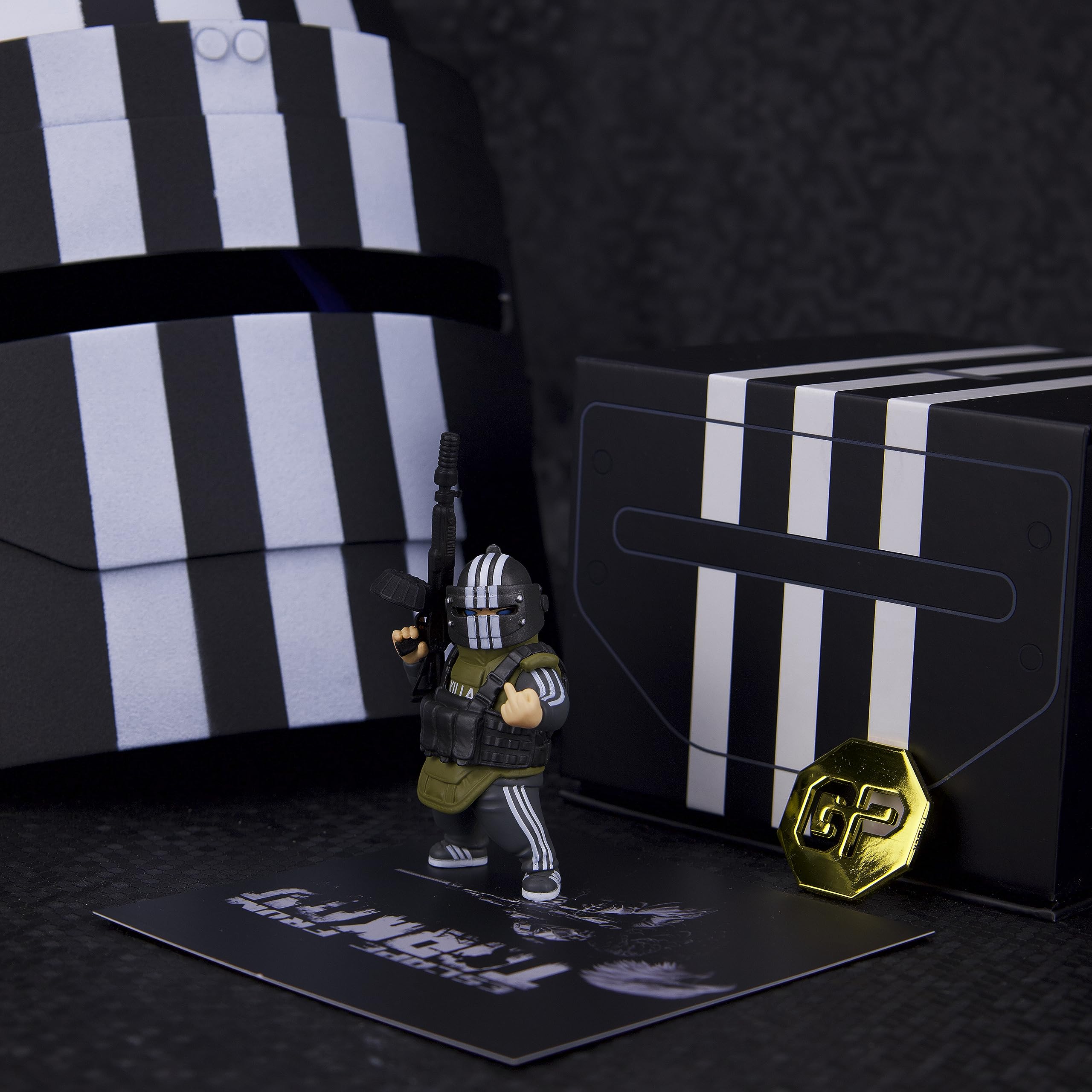 Surrta Little Killa Escape from Tarkov 3D Figure KIBA Owner's Collection(Helmet Not Included)