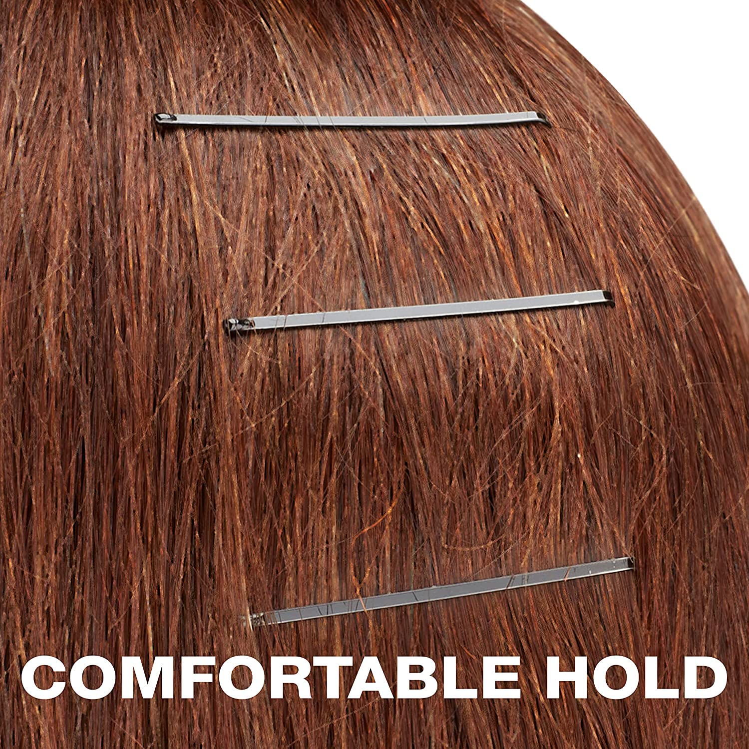Conair Bobby Hair Pins, Black Bobby Pins in Storage Tub, 500 Pack