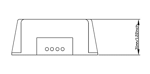 Voltage Regulator DC DC 36V 48V Step Down to DC 12V Buck Transformer Converter (36V/48V to 12V 20A)