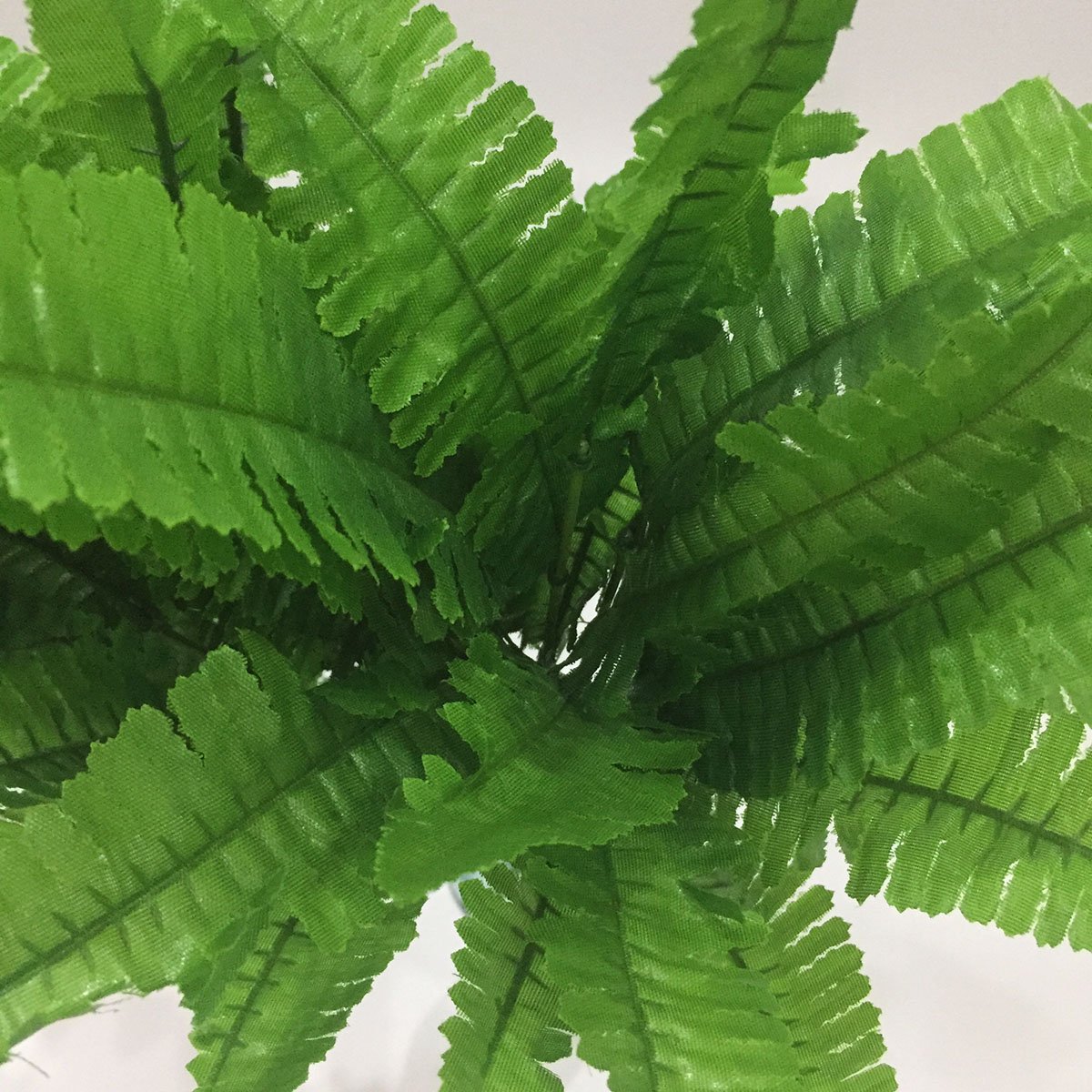 Artfen Artificial Plants 2pcs Persian Leaves Artificial Shrubs Leaves Faux Shrubs Simulation Greenery Bushes Artificial Flower Home Garden Office Verandah Wedding Decor 17 inch high