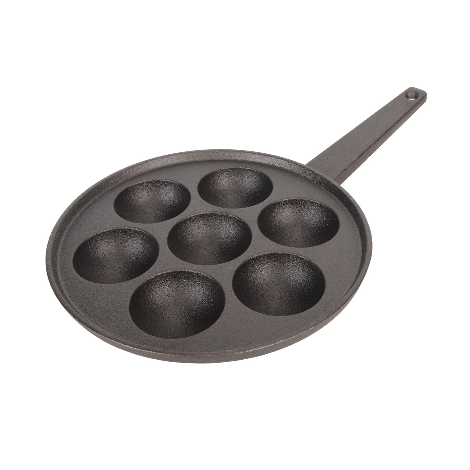 7 Holes Nonstick Takoyaki Grill Pan Cast Iron Takoyaki Maker Deepened Enlarged for Household Kitchen Use
