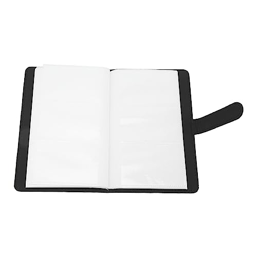 3 Inch Photo Folder, Delicate Texture Felt Covering Paper Photo Holder 96 Pieces Capacity Lock Design for Storing and Displaying