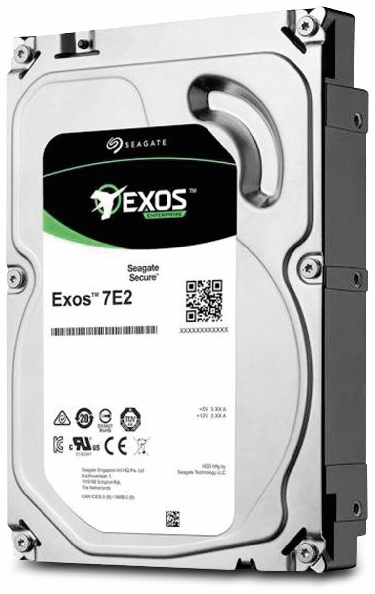 Seagate Exos 7E2 2TB SATA 6Gb/s 128MB Cache 3.5-Inch Enterprise Hard Drive (ST2000NM0008)