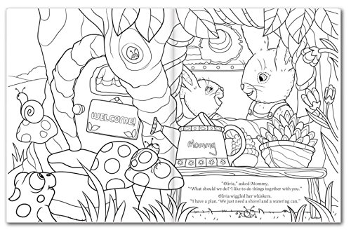 Personalized Coloring & Activity Book for Kids with Sticker Sheet - I See Me! (Garden)