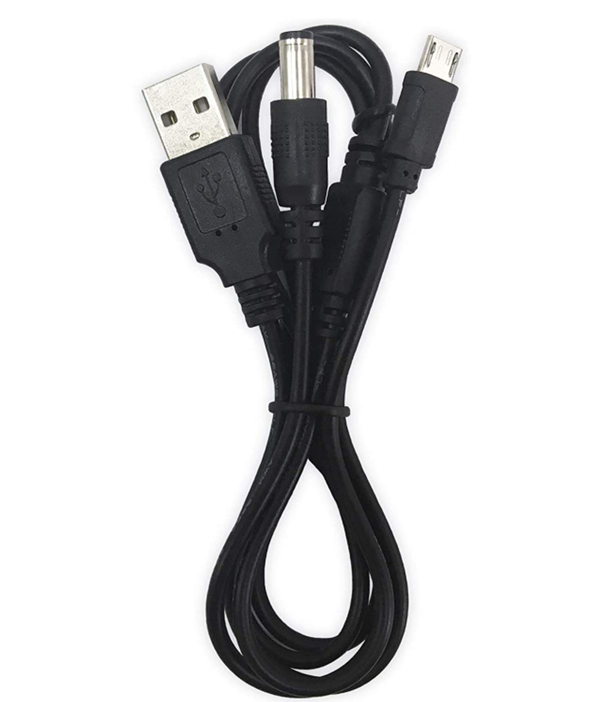 UpBright 5V AC/DC Adapter USB Splitter Cable Compatible with E-Collar EZ Pro Educator Easy EZ-900 EZ-902 EZ-903 PE-900 PE-902 PE-903 ECollar Remote Dog Training Collar 5Volt 2Amp Battery Charger Power