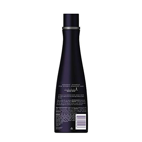 Nexxus Keraphix Shampoo for Damaged Hair Keraphix with ProteinFusion Silicone-Free with Keratin Protein and Black Rice 13.5 oz