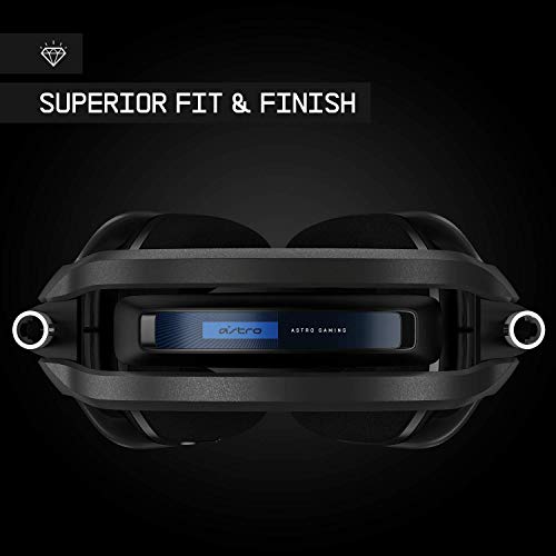 ASTRO Gaming A40 TR Wired Headset + MixAmp Pro TR with Dolby Audio for PlayStation 5, PlayStation 4, PC, Mac - Black/Blue (Renewed)